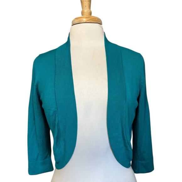 Jessica | Sweaters | Nwt Jessica Howard Openfront Cardigan Shrug Bolero ...